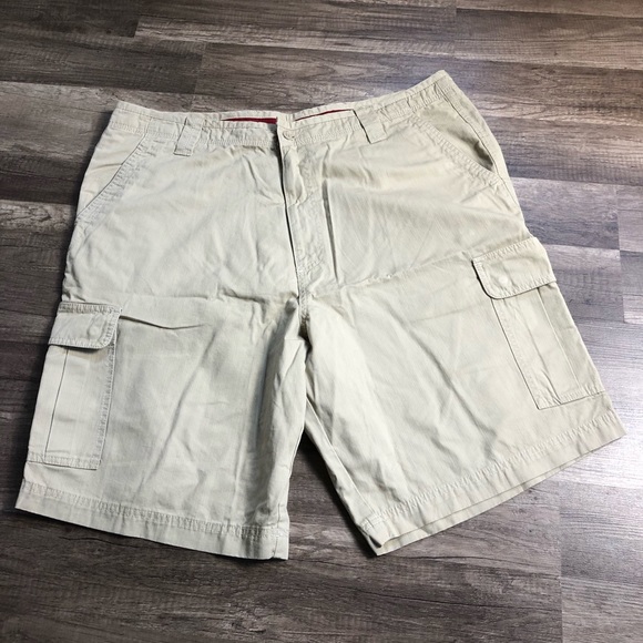 Dockers | Shorts | Dockers Flat Front Cargo Shorts Mens 4 Waist Loose ...
